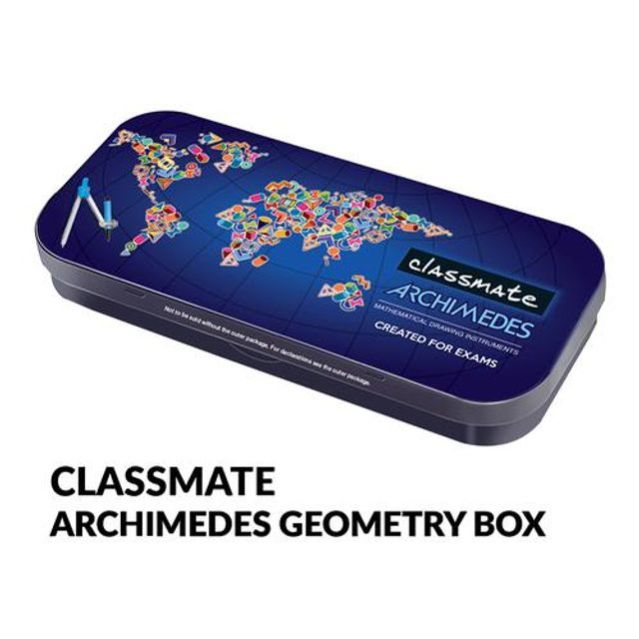 Classmate Geometry Box - Archimedes, 1 pc in Accessories For Education ...